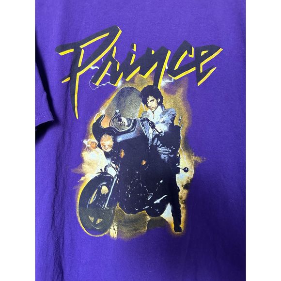 Prince | Shirts | 3x Prince Purple Rain Motorcycle Tee | Poshmark